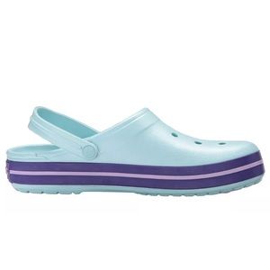 CROCS | Shoes | Crocs Ice Blue Aqua Purple Shoes Sandals | Poshmark